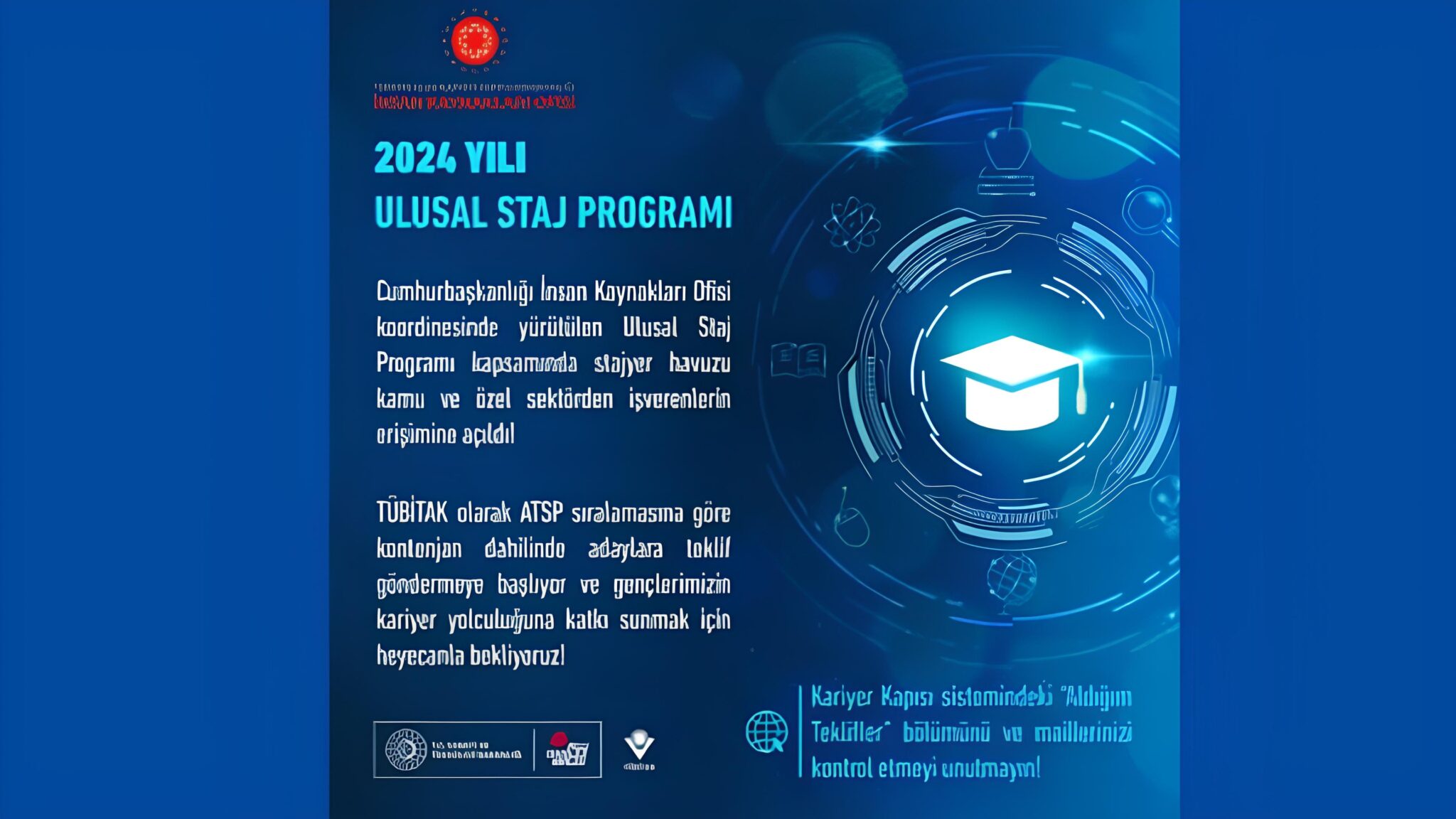 2024 National Internship program - TUBITAK BUTAL